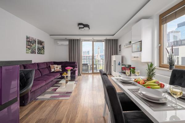 Lumina I Wola 3-room Apart With Parking I Balcony & City View - Warsaw
