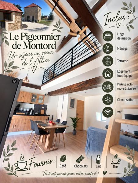 Gîte Le Pigeonnier De Montord - Saint-Pourçain-sur-Sioule