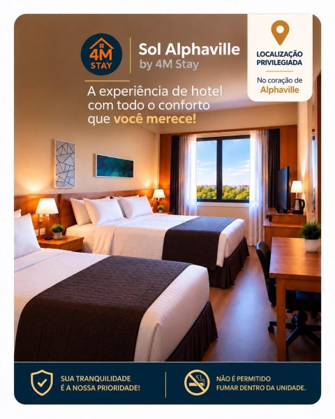 Sol Alphaville By 4m Stay - Conforto E Localização - Osasco