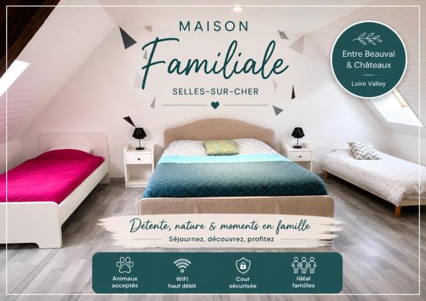 Maison Familiale - Selles Sur Cher - Selles-sur-Cher