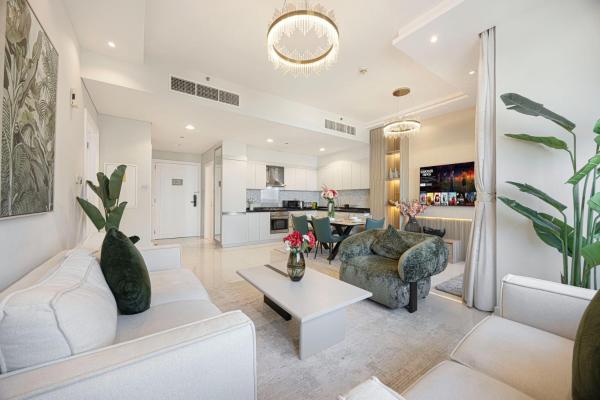 Restay Homes At Damac Maison Mall - Full Burj View From All Rooms - 1 Min To Dubai Mall - Dubai