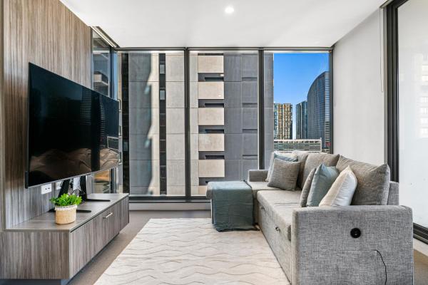 Spacious 2br Apartment Cbd Stay Pool Gym Near Marvel Stadium - 윌리엄스타운