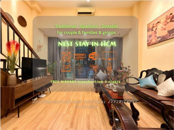 Benthanhmarket 2bed Balcony Vnculture 84m2spacious Nest Stay In Hcm - Ho Chi Minh City