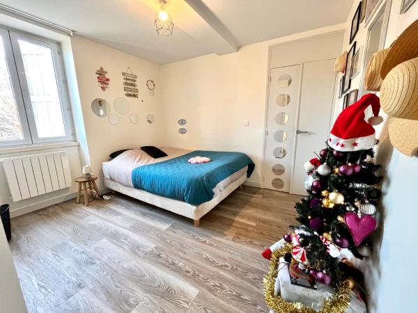 Le Cosy, Rives Entre Lyon Et Grenoble, Lit Queen 160, 4 Pers, Calme Côté Jardin - Moirans