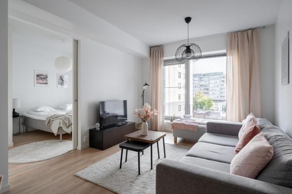 "Station" - Modern 1br With Sauna Next To Railway Station - Kangasala