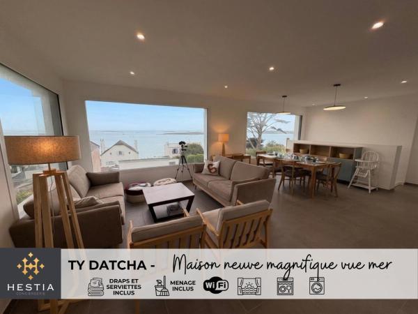 Ty Datcha New-build House Magnificent Sea View - Landéda