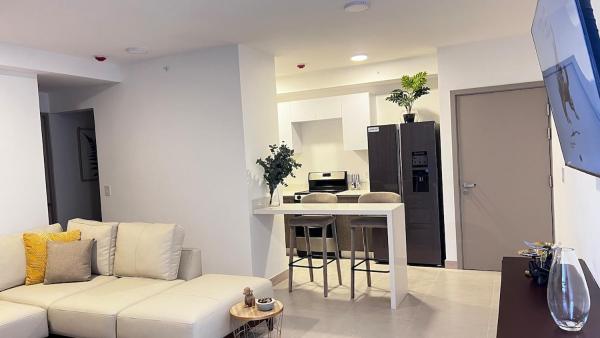 Moderno Apartamento Con Dos Habitaciones Y Piscina - San José