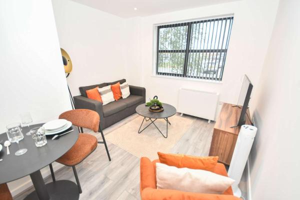 Bright & Contemporary 1 Bed Apartment In Leeds - Leeds Station