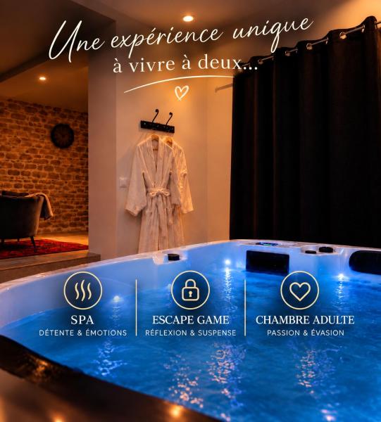 Jacuzzi Privé - Escape Game Et Chambre Secrète 77 - Île-de-France