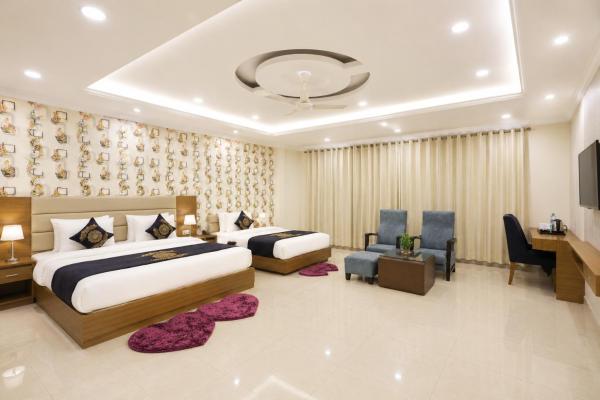 Hotel Continental Suites By D'capitol With Free Airport Pick Or Drop - Nova Delhi