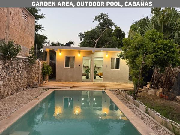 Villa Con Piscina Para 16 Personas En Mérida - 猶加敦