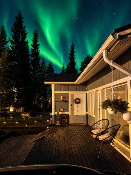 Villa Korento - Private Stay With Sauna & Lappish-style Grill Hut - Rovaniemi