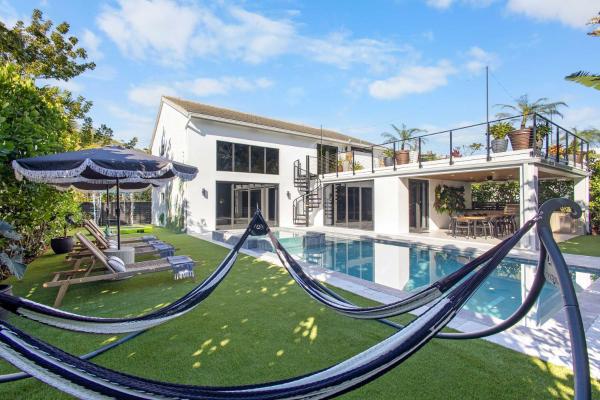 Miami Villa I Sunset Rooftop Pool & Game Room - Miami Beach