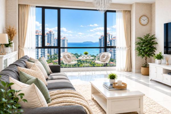 Seaview 2br With Bathtub Near Gurney Jazz Suites 13a - Batu Ferringhi