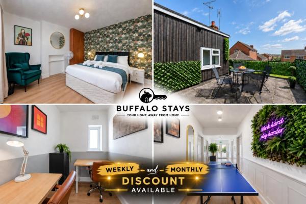 Sleeps 8 Terrace Working Space Free Parking - Farnham