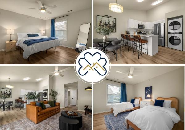 Luxury 2br2ba Condo Walk To Notre Dame Private Balcony Reserved Parking - Mishawaka, IN