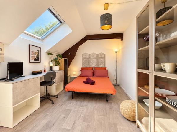 Studio Bord De Loire - Parking - 15 Min De Nantes - Sautron