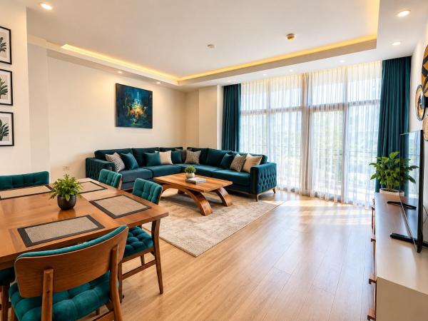 5-minute Airport Luxury Apartment, Pool & Gym - Addis Ababa