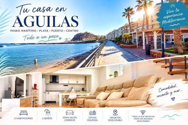 Casa Con Encanto En Paseo Marítimo La Gaviota - Águilas