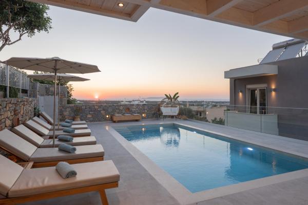 Aloni 3 Bedroom Sea View Villa With Private Pool - Hersonissos