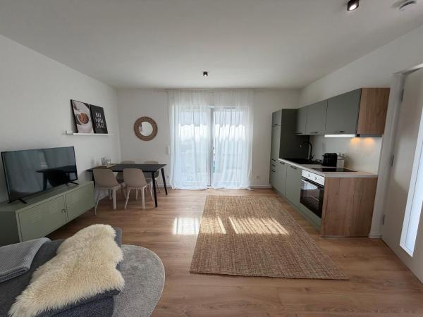 New Apartment Near Frankfurt With Parking Space, Terrace And Self-check In - Neu-Isenburg