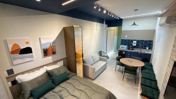 Studio Luxo E Design No Coração Do Rio Com Rooftop Incrível - Lapa Aeroporto E Metrô - Río de Janeiro