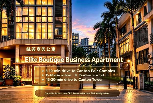 Elite Boutique Business Apartment Canton Tower Pazhou Exhibition Center Branch - Cantón