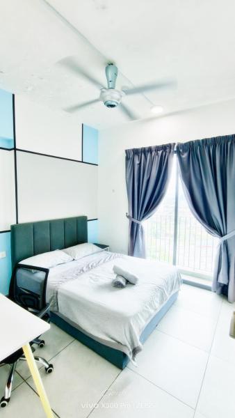 Meritus Prai 3rooms, 5beds For 8 Paxs - Bukit Mertajam