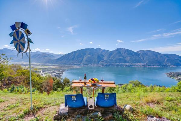 Rustico La Tavolozza 360° Lake View - Happy Rentals - Langensee