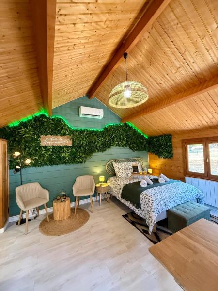 L'instant Présent Chalet Nature Et Spa - Cher