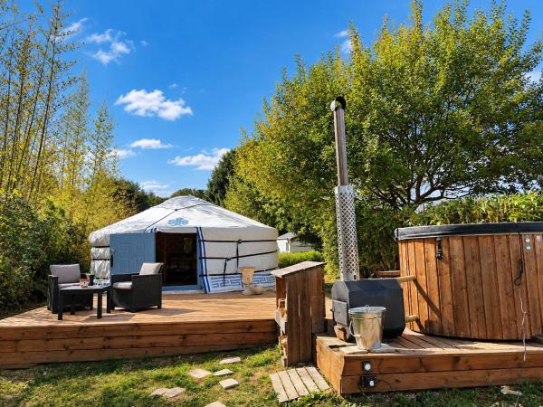 Yourte Zen & Bain Nordique - Sauge & Lune - France