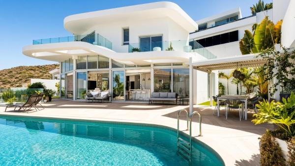 Villa With Panoramic Ocean Views In Torviscas Alto - Tenerife