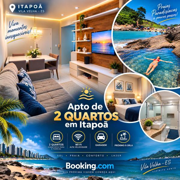 Apto 504 C/ Conforto E Praticidade Em Itapuã - Vila Velha