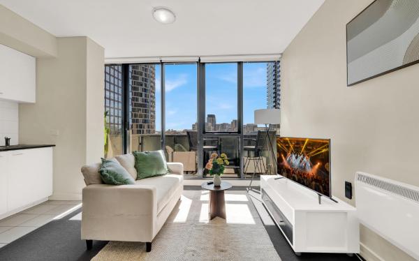 Melbourne Cbd 2br Escape Balcony City Views - Kensington