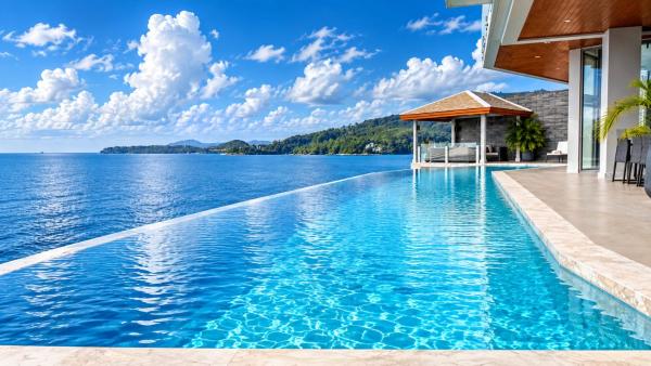 Cape Sienna Villa 4-oceanfront 5-bedroom Luxury Villa With 22 M Infinity Pool - Patong