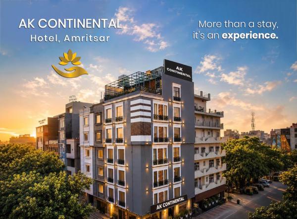 Hotel Ak Continental Amritsar Just 900 Mtr From Golden Temple - Amritsar