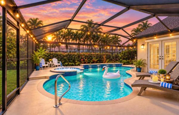 Cape Coral Oasis Private Pool Spacious Living - Cape Coral, FL