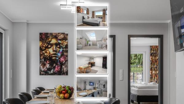 Xzllenz - 5 Schlafzimmer, 2 Bäder, Parken, Smart-tv, Küche, Terrasse, Option Einzelbetten - Erlangen