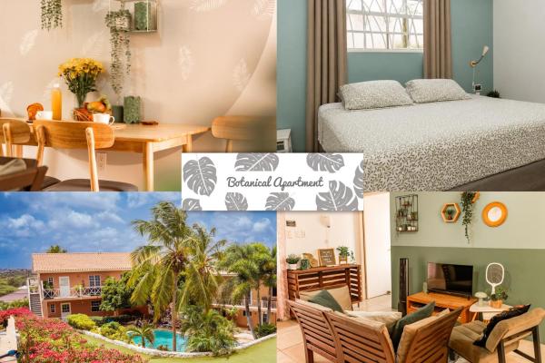 Botanical Apartment Central Boho Style 2 Pools - Curazao