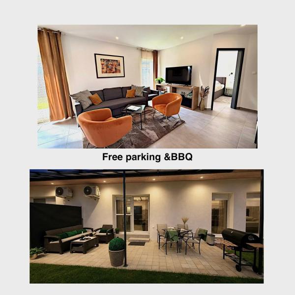 Local-lux Garden Residence B- 2 Bedrooms-terrace - Kecskemét