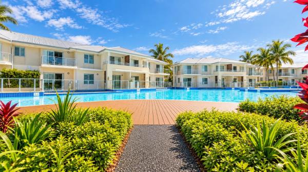 Aurora River – 2bedroom Swim-out Retreat @ Oaks - Nelson Bay