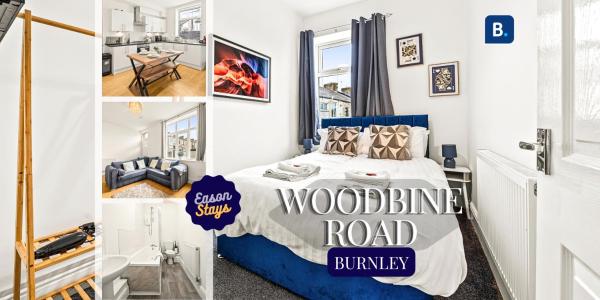 Central 3 Bedroom Terrace House At Burnley With Free Parking & Sleeps Upto 6 Guests, Hosted By Eason Stays - Burnley