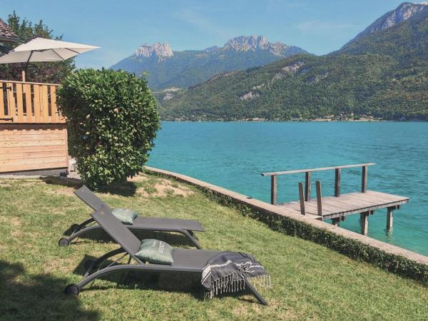 Venez Chez Vous Cabane Du Lézard Bord Du Lac Annecy - Duingt