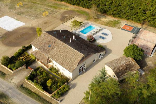 Housepark Duras 45 Personnes Padel 2 Piscines Intext Vue Sur Les Pyr - Lot-et-Garonne