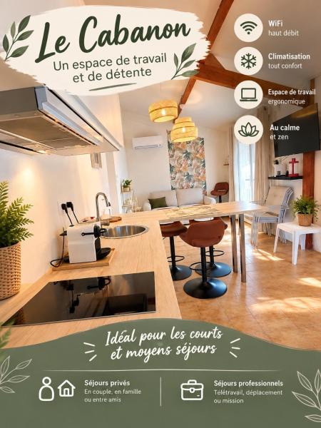 Le Cabanon Clim-wi-fi-terrasse En Bois - Souillac
