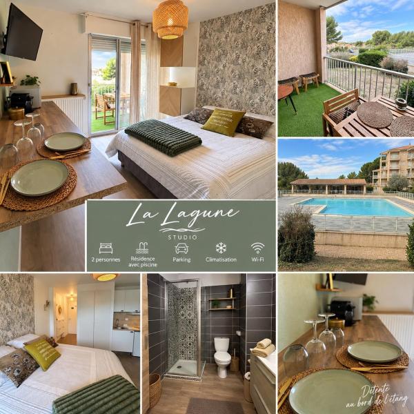 Studio De La Lagune Piscine Parking - Balaruc-les-Bains