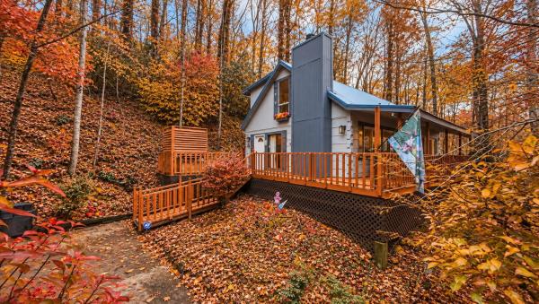 Wonderland Cabin Hot Tub, Games & Mountain Views - 