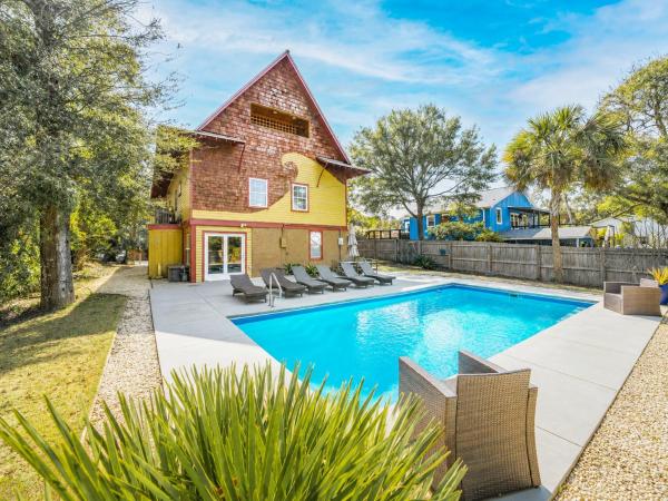 512 E Cooper - Wave House - 2 Mins From The Beach - Private Pool - Charleston, SC