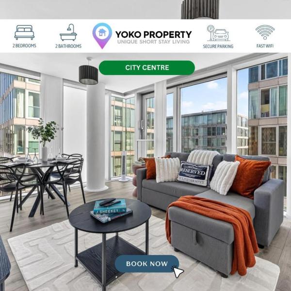 Beautiful Flat At The Hub - City Centre - Free Parking - Sky Tv - Fast Wifi - Yoko Property - Milton Keynes