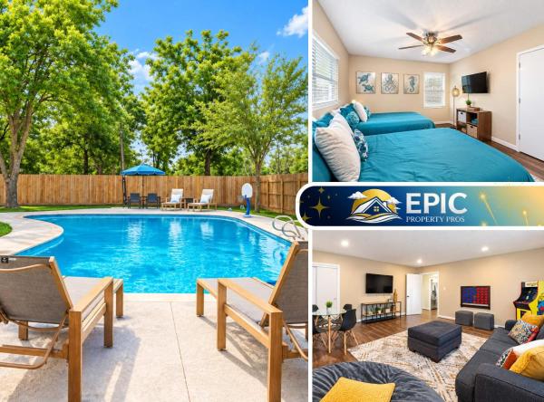 Pool 5 Star Large Deer Park Home Super Host - Baytown, TX